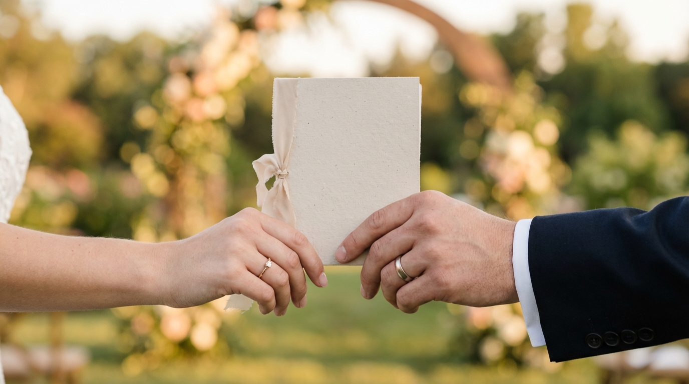 Short Wedding Vows: The Minimalist Guide for Anxious Couples | ToastPal ...