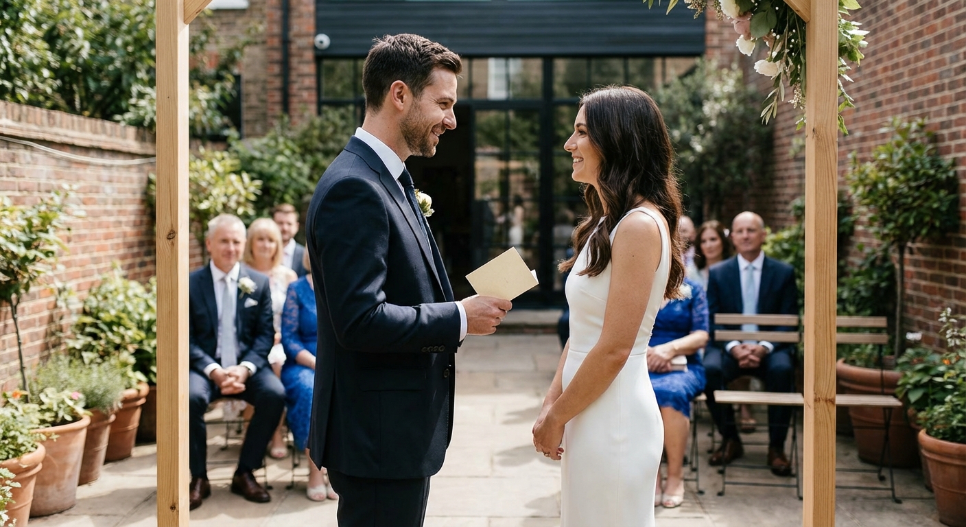 Short Wedding Vows: The Minimalist Guide for Anxious Couples | ToastPal ...